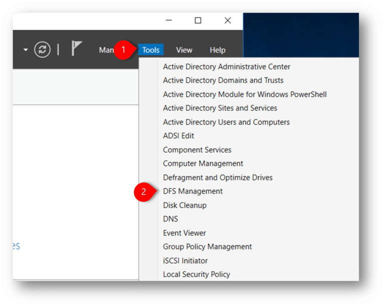 Adding A Target Folder To A Namespace Server Academy