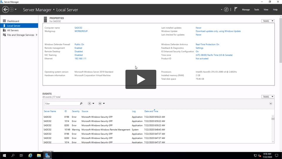 Lab Aduc Powershell Automation