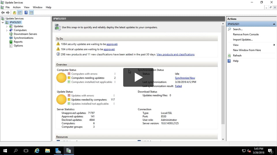 Learn About The Wsus Server Cleanup Wizard Server Academy