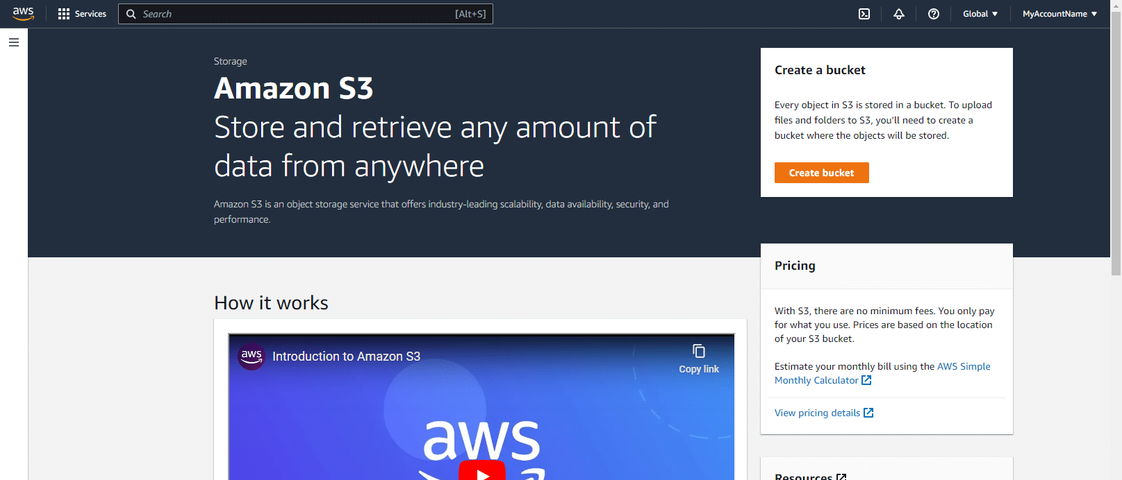 Introduction to Amazon S3 – Server Academy
